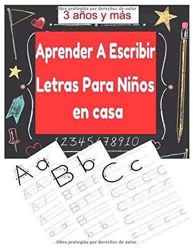 Buy Aprender A Escribir Letras Para Niños En Casa 3 Años Y Más