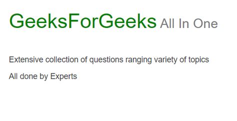 What Is The Bootstrap Page Header GeeksforGeeks