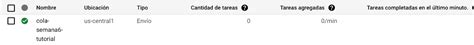 GCP Cloud Task Patrón Productor Consumidor usando colas de tareas