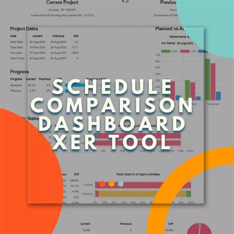 0 Schedule Comparison Dashboard Xer Tool Softedemy