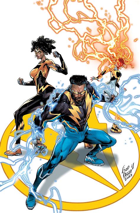 Black Lightning And His Daughters Thunder And Lightning Will Head Up