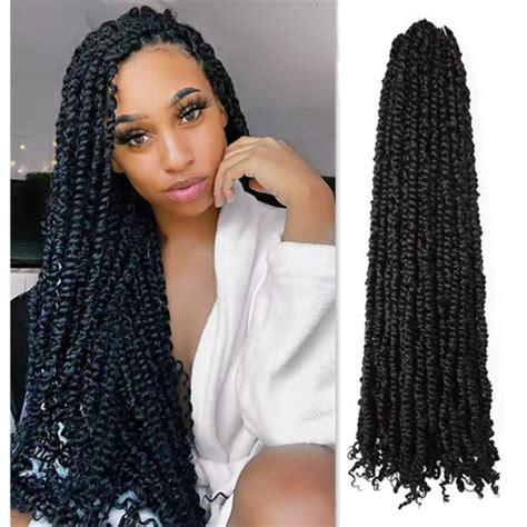 Getuscart The Bohobabe Long Pre Twisted Passion Twist Crochet Hair 30