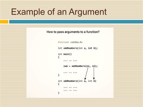 Function Definition Need Declaration Definition Arguments Return