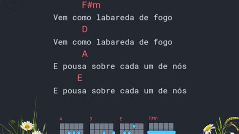 Labareda Jefferson E Suellen Cifra Simplificada YouTube