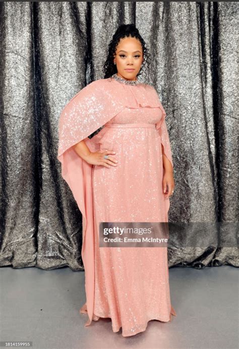Bianca Lawson Looking Pregnant At The Renaissance Film Premiere