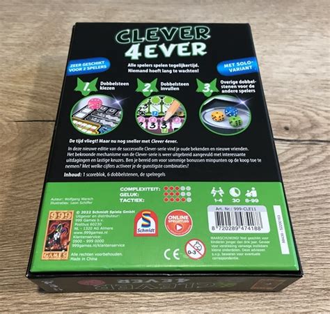 Clever 4 Ever Review Speluitleg Unboxing Spellenwijs