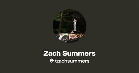 Zach Summers Listen On YouTube Spotify Linktree