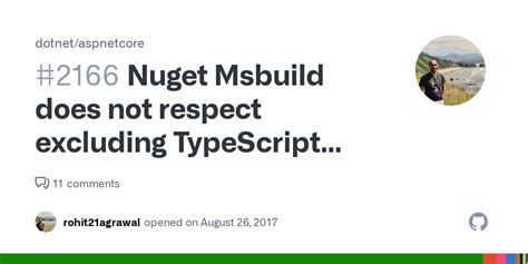 Nuget Msbuild Does Not Respect Excluding Typescript Generated Content Based On Csproj Setting