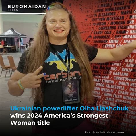 Olha Liashchuk A Native Of Donetsk Has Claimed The 2024 Americas