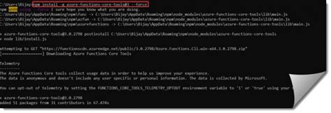 How To Install Azure Functions Core Tools In Visual Studio Code Azure Lessons
