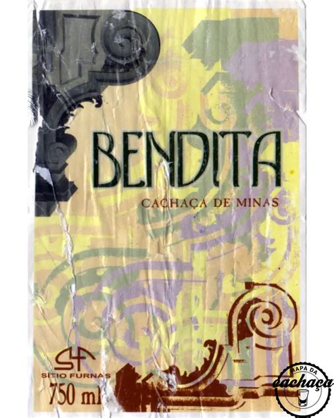 Rótulo Bendita Mapa Da Cachaça