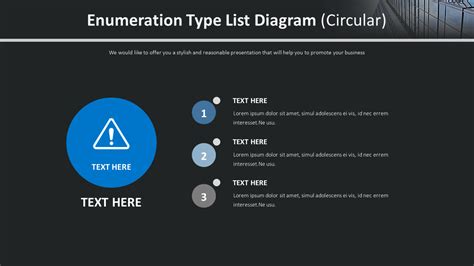 Enumeration Type List Diagram Circular