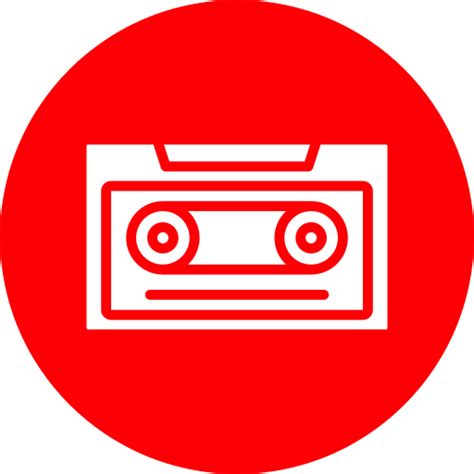 Cassette Free Electronics Icons