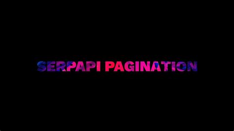 How To Use SerpApi Pagination Across All APIs Python Examples YouTube