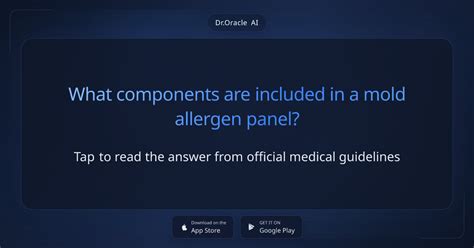 What Components Are Included In A Mold Allergen Panel