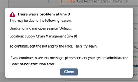 Error In Code For Chapter Automation Challenge Supply Chain Management