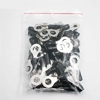 RV3 5 5 Black Ring Insulated Terminal Suit 2 5 4mm2 Cable Crimp