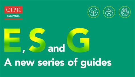 Cipr Esg Panel Launches New Esg Guide Series Ethical Marketing News
