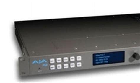 Aja Introduces Fs2 Universal Frame Synchronizerformat Converter