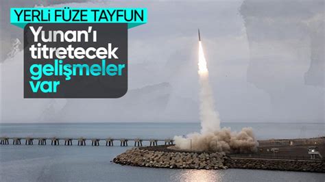 Yerli balistik füze Tayfun un farklı varyantları geliştiriliyor
