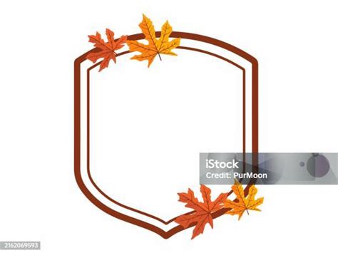 단풍 프레임 배경 그림입니다 단풍 배경이 있는 가을 프레임입니다 가을 잎 프레임 배경 그림입니다 프레임 나뭇잎 가을 배경 일러스트 0명에 대한 스톡 벡터 아트 및 기타