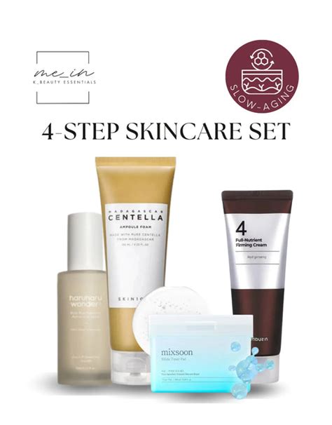 4 Step Skincare Routine Mein Kbeauty