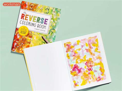 Reverse Coloring Book Coloriage Inversé pour Adultes Inspirés