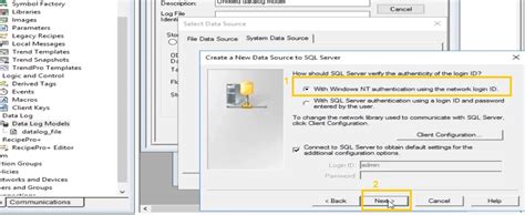Factorytalk View Se Data Logging In Ms Sql Setup Tips Troubleshooting