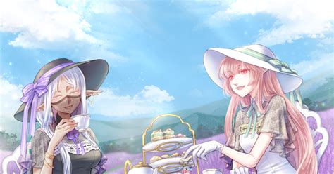 女の子 お茶会 望月空のイラスト Pixiv