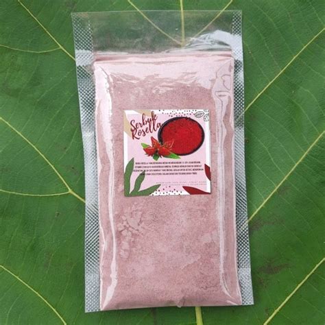 Jual Bubuk Rosella Merah 50gr Serbuk Powder Rosela Shopee Indonesia