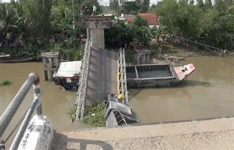 Bắt Giam Tài Xế Xe Tải Gây Sập Cầu ở Đồng Tháp Tin Tức