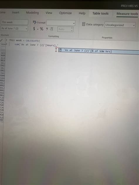 Solved Calculate Function Not Showing Filter From Related