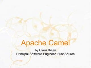 Apache Camel Devoxx Ppt