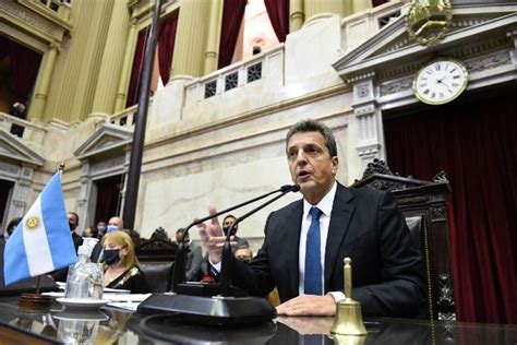 Sergio Massa “la Argentina Tiene Que Superar La Enfermedad De La