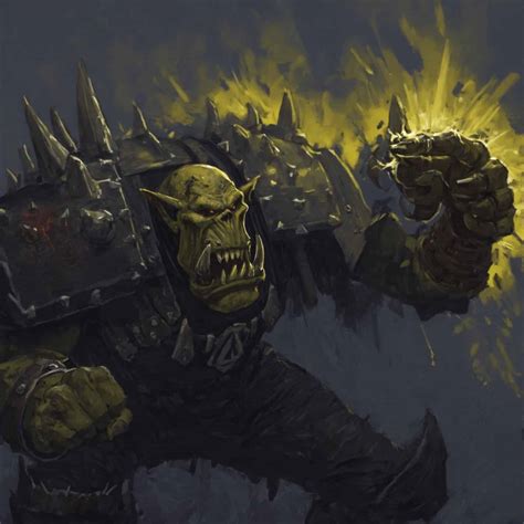 Ork Nobz Crushing Your Enemies With Warhammer 40ks Savage Ork
