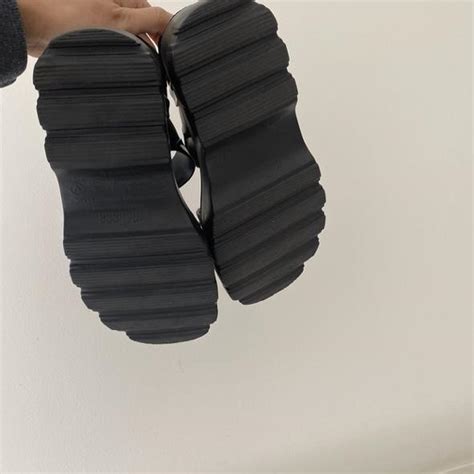 Melissa X Lazy Oaf Kick Off Black Heart Sandals Depop