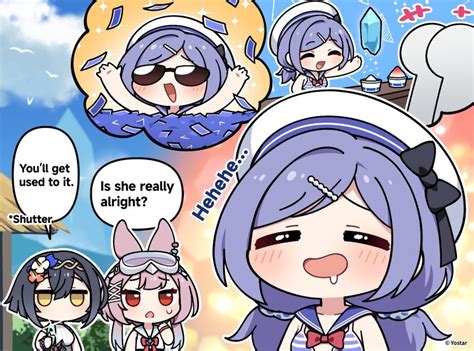 Nako775 Amber Stella Sora Iris Stella Sora Karin Stella Sora Stella Sora Commentary