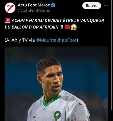 Ballon Dor Africain 2024 Le Nom Du Grand Vainqueur A Fuité Doingbuzz