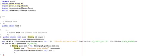 Modul 3 Operasi Input Dan Output Java Graphic User Interface Blog M