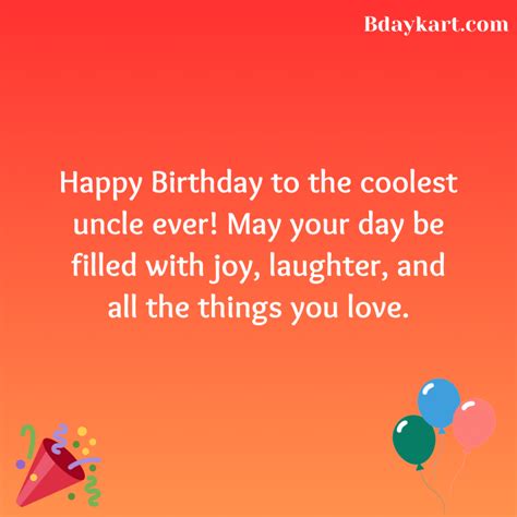 Happy Birthday Wishes For Uncle