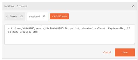 Django Tips And Tricks 12 Automatically Set Csrf Token In Postman