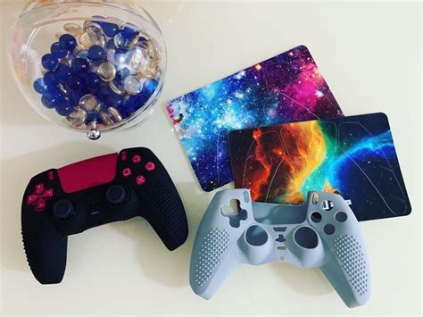 Ps5 Dualsense Wireless Controller Protective Covers Stickers Video