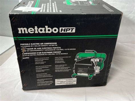 Metabo Hpt Corded Portable Electric Air Compressor Nw Asset Services