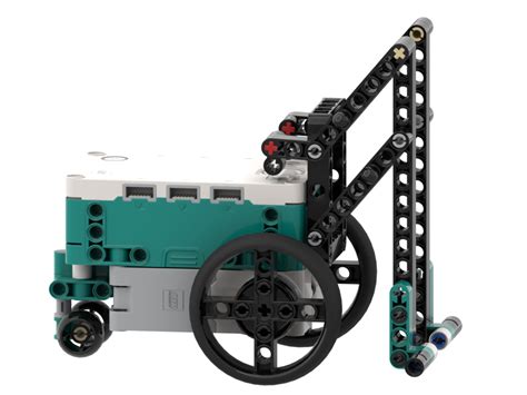 Lego Moc Robot Inventor Bumper Bot By Willheredia Rebrickable Build With Lego