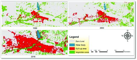 Supervised Classification Of Land Usecover Map Download Scientific Diagram