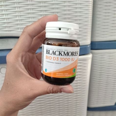 Jual Blackmores Bio Vitamin D3 1000 Iu 30 Kapsul Shopee Indonesia