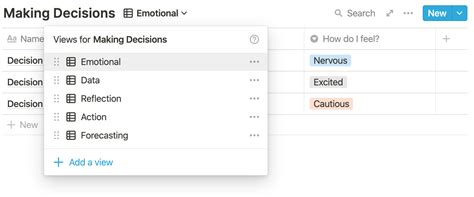 How I Created A Decision Making Database In Notion — Red Gregory