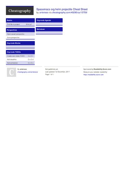 65 emacs cheat sheets cheat sheets for every occasion