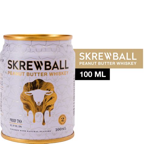 Skrewball Peanut Butter Whiskey 100ml Can Uptown Liquor