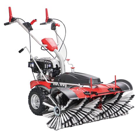 Good Quality 80cm City Road Gasoline Sweeper With Power Engine Cleaner And Snow Sweeper